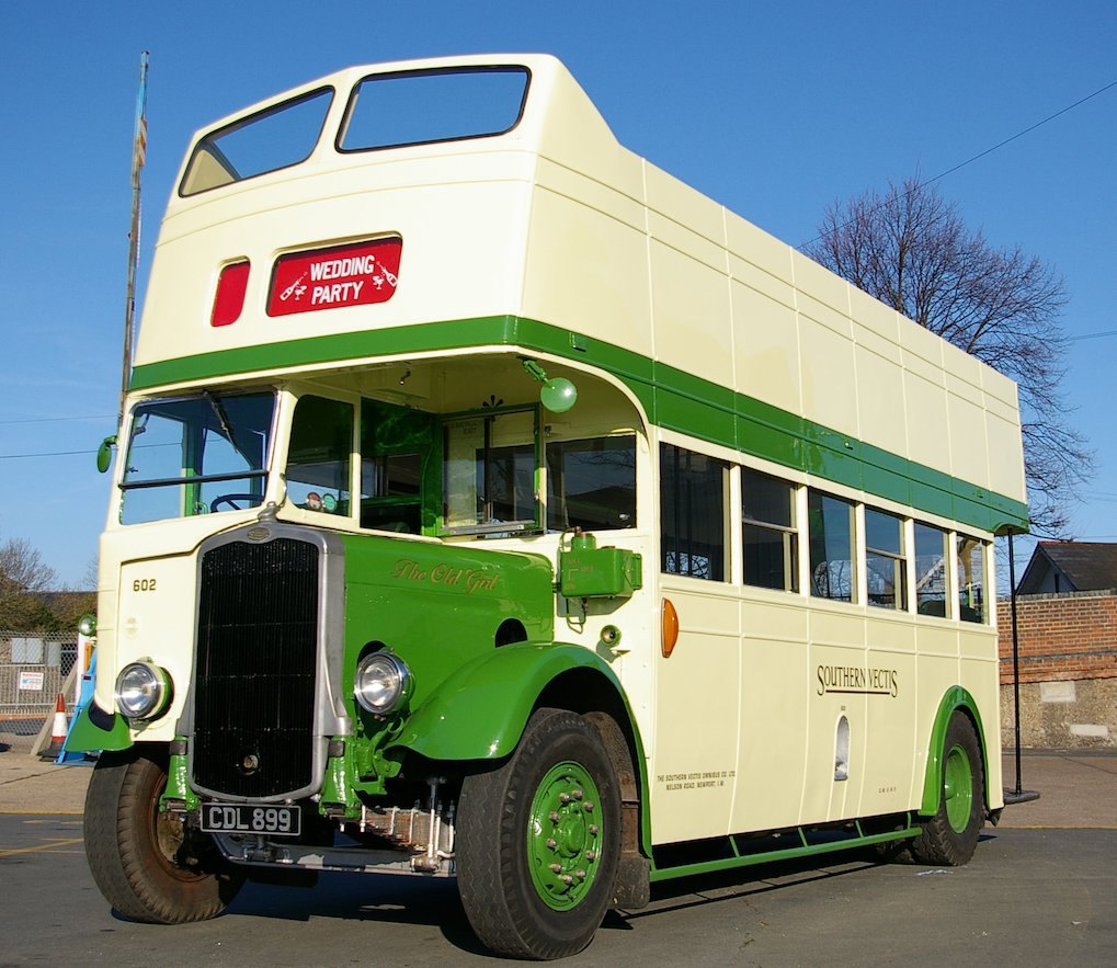 Vintage buses on exhibition - Dorset View