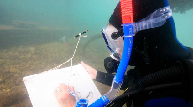 Plumbing the depths - Dorset View