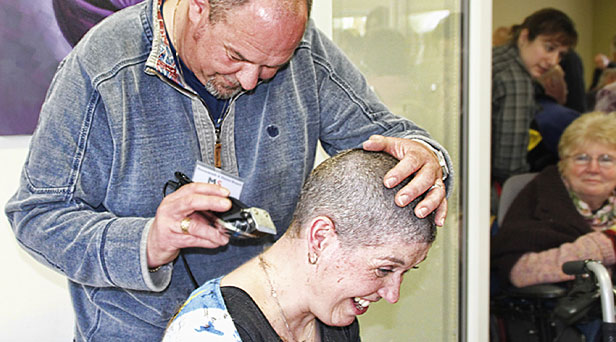 Charity's close shave - Dorset View