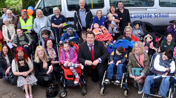 Langside School celebrates the arrival of Graeme’s Bus - Dorset View