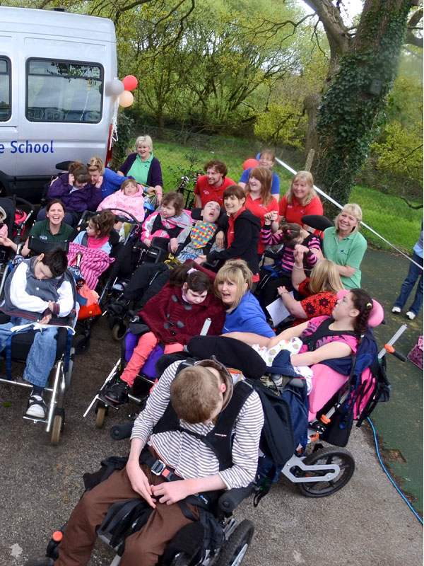 Langside School celebrates the arrival of Graeme’s Bus - Dorset View