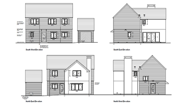 Select development at Colehill - Dorset View