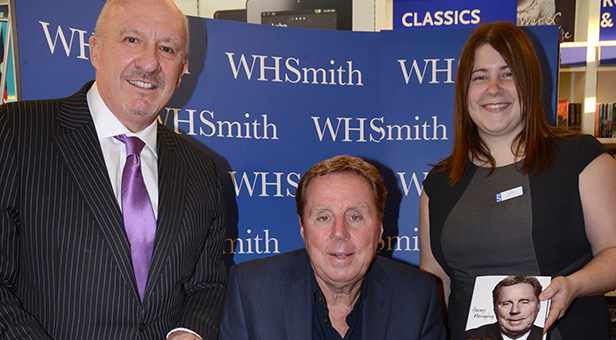 Riddle welcomes Redknapp to book signing - Dorset View