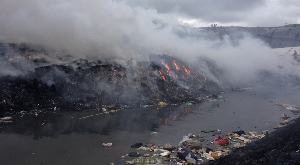 Wareham landfill fire under control - Dorset View