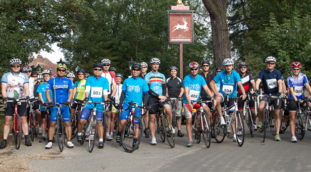 Hearty bike ride for charity - Dorset View
