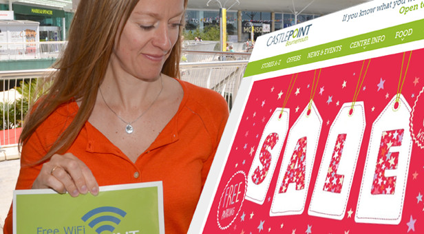 Castlepoint shop window website launched - Dorset View