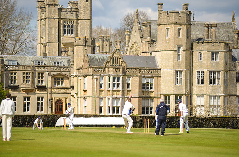 Canford School partnership with Dorset Cricket