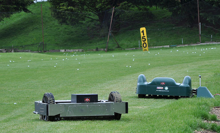 Robots out in fore-ce at Parley Golf