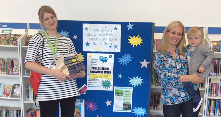 Poole library showcase event this half term