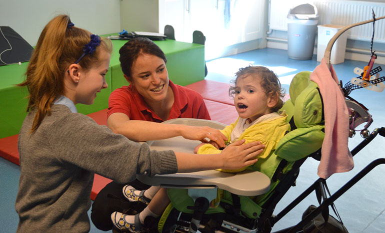 Broadstone Middle School visits charity school