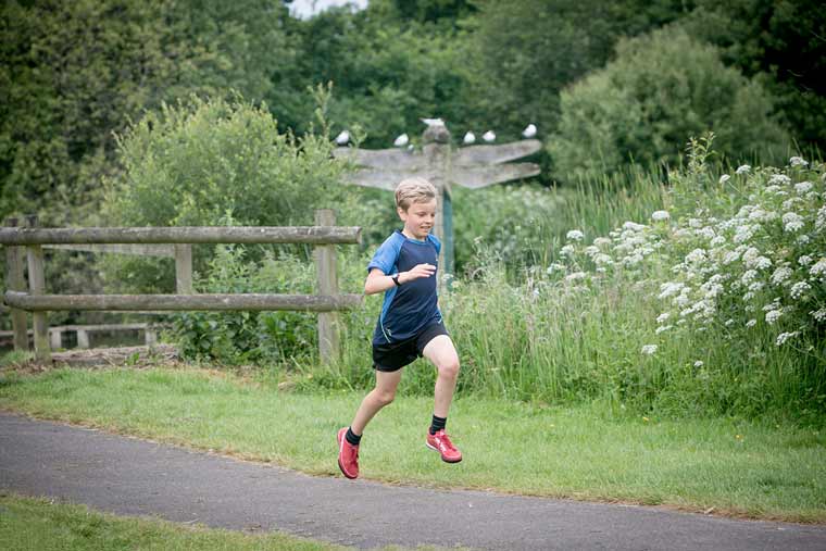 junior parkrun launches at Moors Valley Country Park