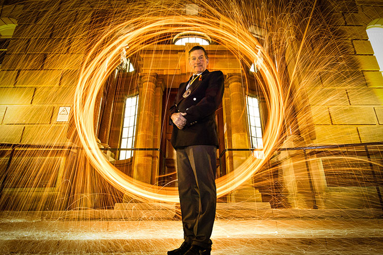 Mayor of Bournemouth invites you to join him on a charity fire walk