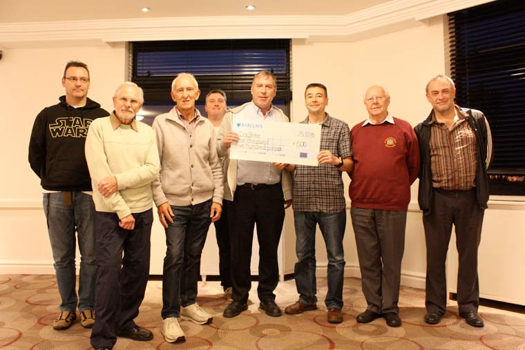 Poole Dream Machines makes charity donation to lifesaving DocBike