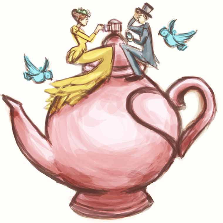 Enjoy a romantic tea in Wimborne for Valentine's Day