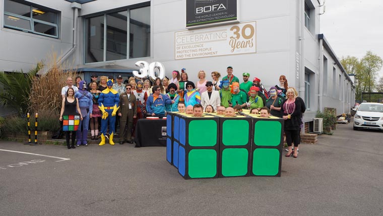 Celebrating 30 years of British manufacturing success at BOFA in Poole ...