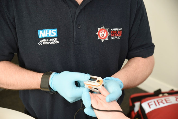 Firefighters attend more than 10,000 medical calls a year in Hampshire