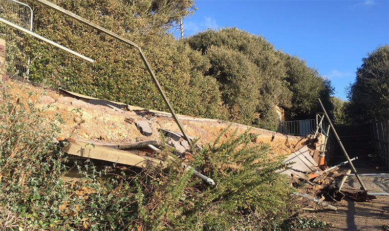 Popular Highcliffe Castle zig-zag path will be rebuilt