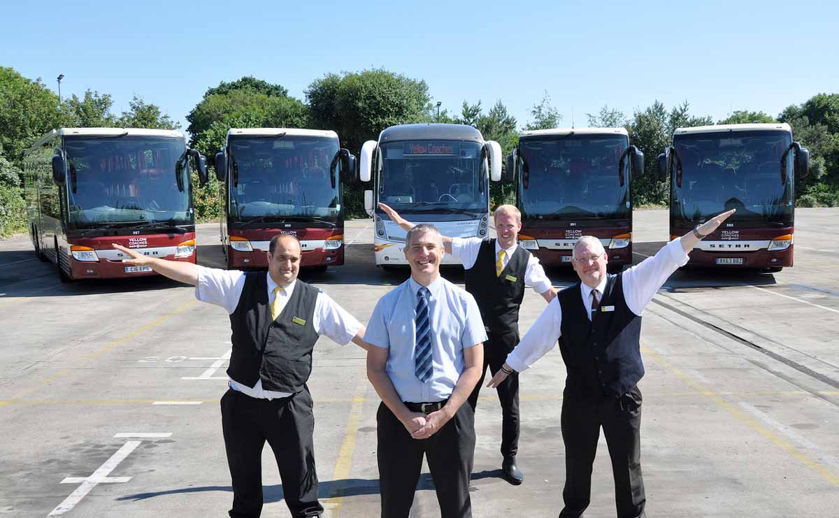Yellow Buses launches private hire business - Dorset View