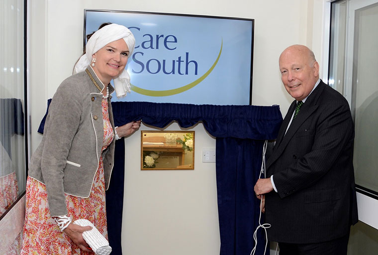 Alexandra House in Poole officially opened by Lord and Lady Fellowes