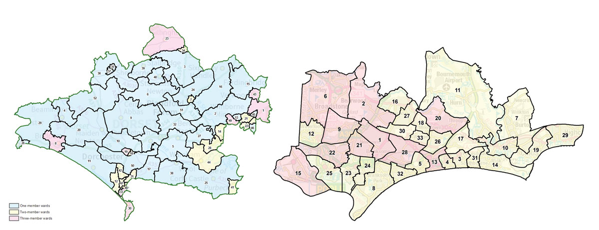 Shape political maps of new Dorset councils: deadline 27 August ...