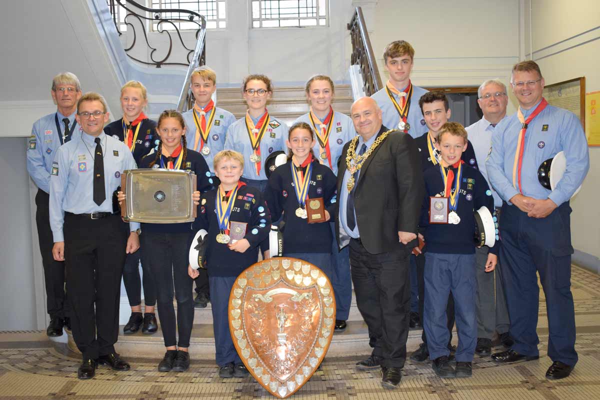 Mayor of Poole celebrates Lilliput Sea Scouts' success - Dorset View