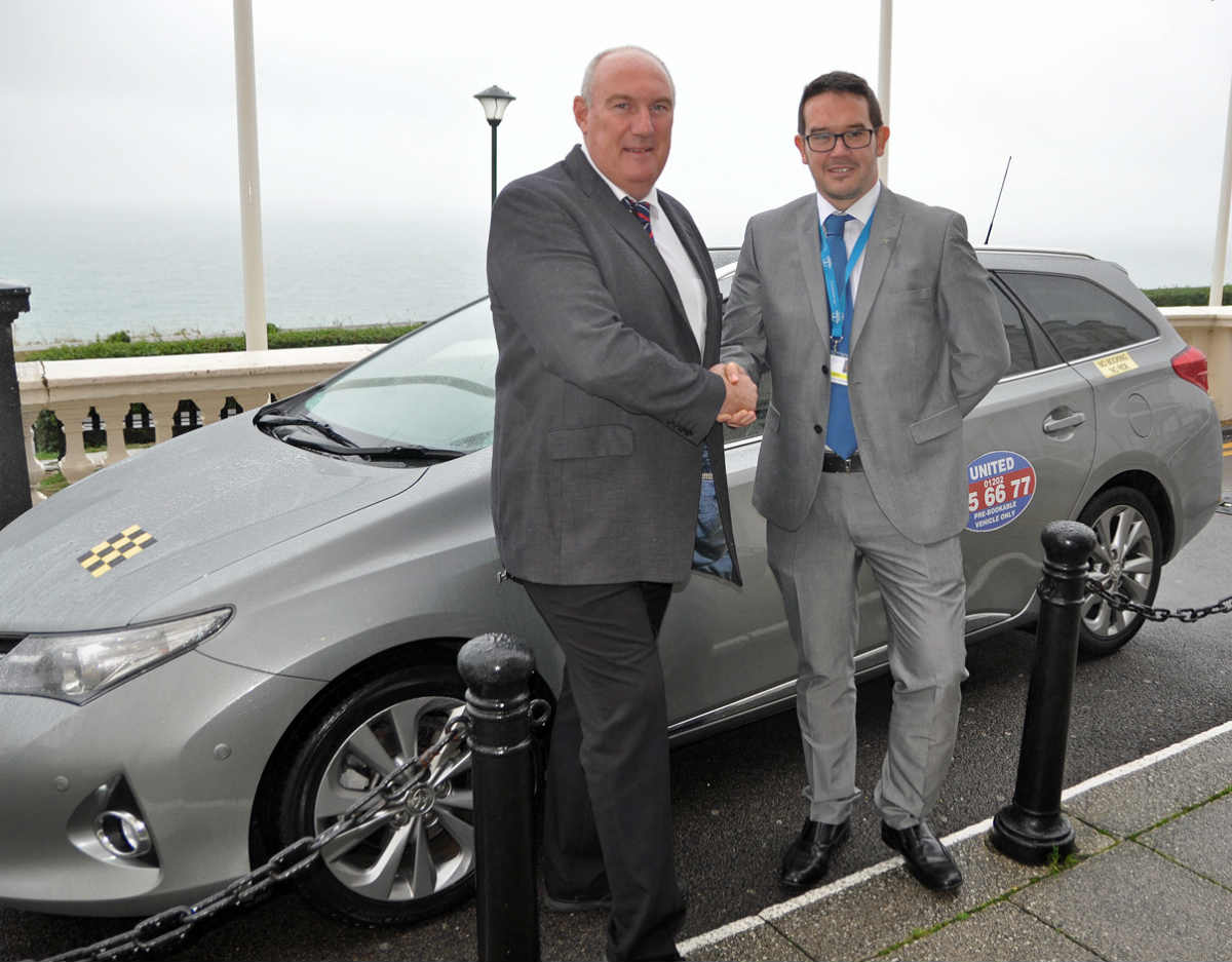 United Taxis gives local charity a lift - Dorset View