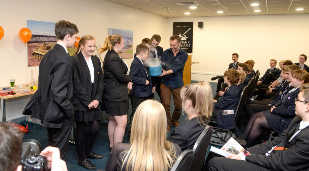 Queen Elizabeth School pupils learn about science with a ‘Big Bang’