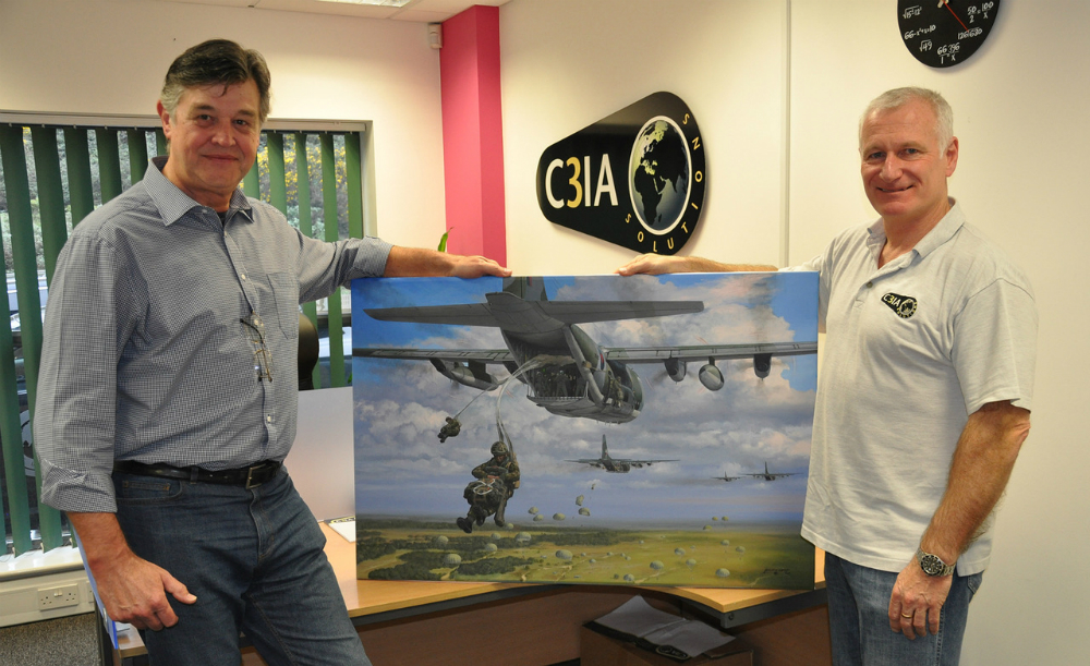 One of the world's finest aviation artists has created a work, 'Green ...