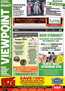 Viewpoint magazine - community news magazine for Dorset & Hampshire