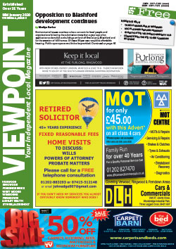 Viewpoint magazine January 2020 - Community and news magazine