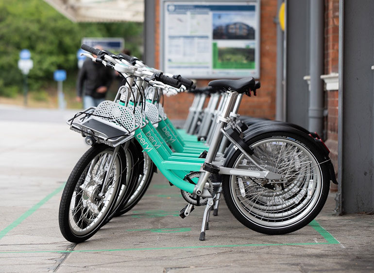 Beryl Bike share scheme extended for key workers