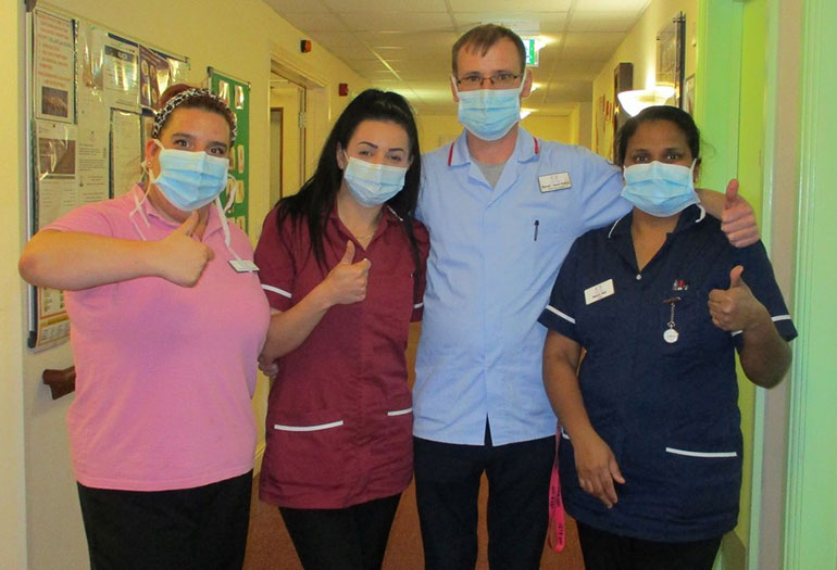 BOFA International donates face masks to care settings