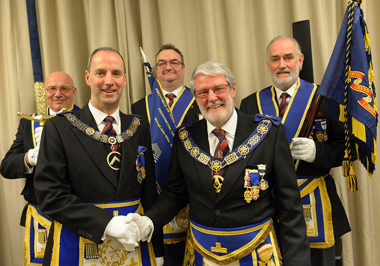 Provincial Grand Master bows out with 10 years of achievements