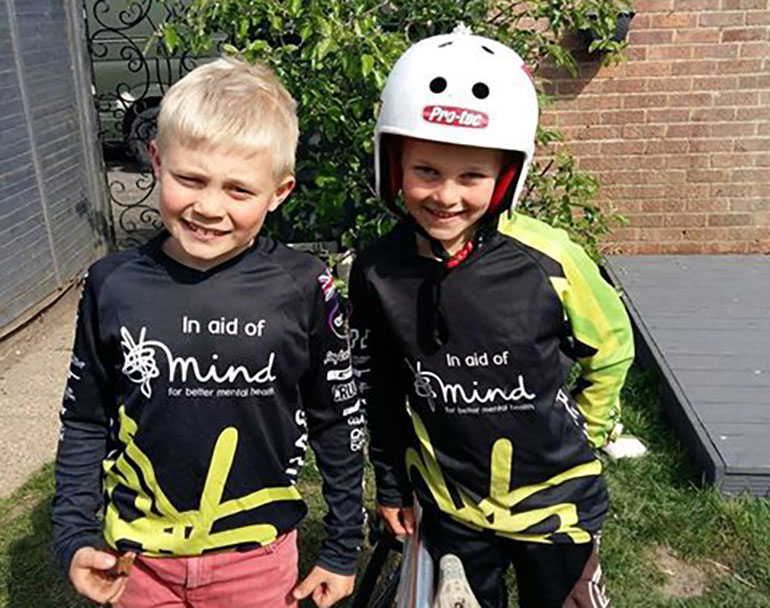 Boys smash 2.6 challenge charity target during daily exercise