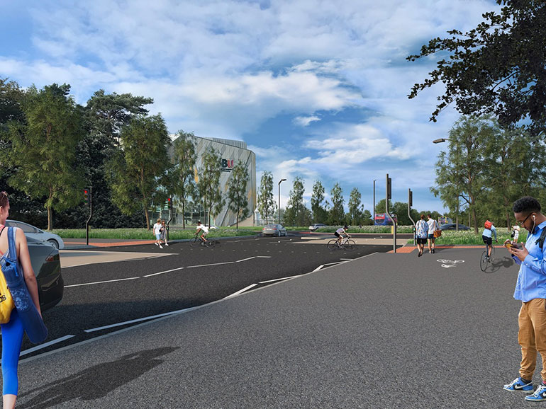 Major works to begin at Boundary Roundabout in Wallisdown