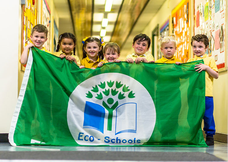 Take environmental actions and your school could have a Green Flag