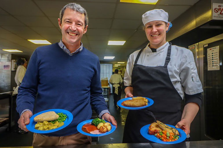 Hot food to return to the menus of schools in Dorset