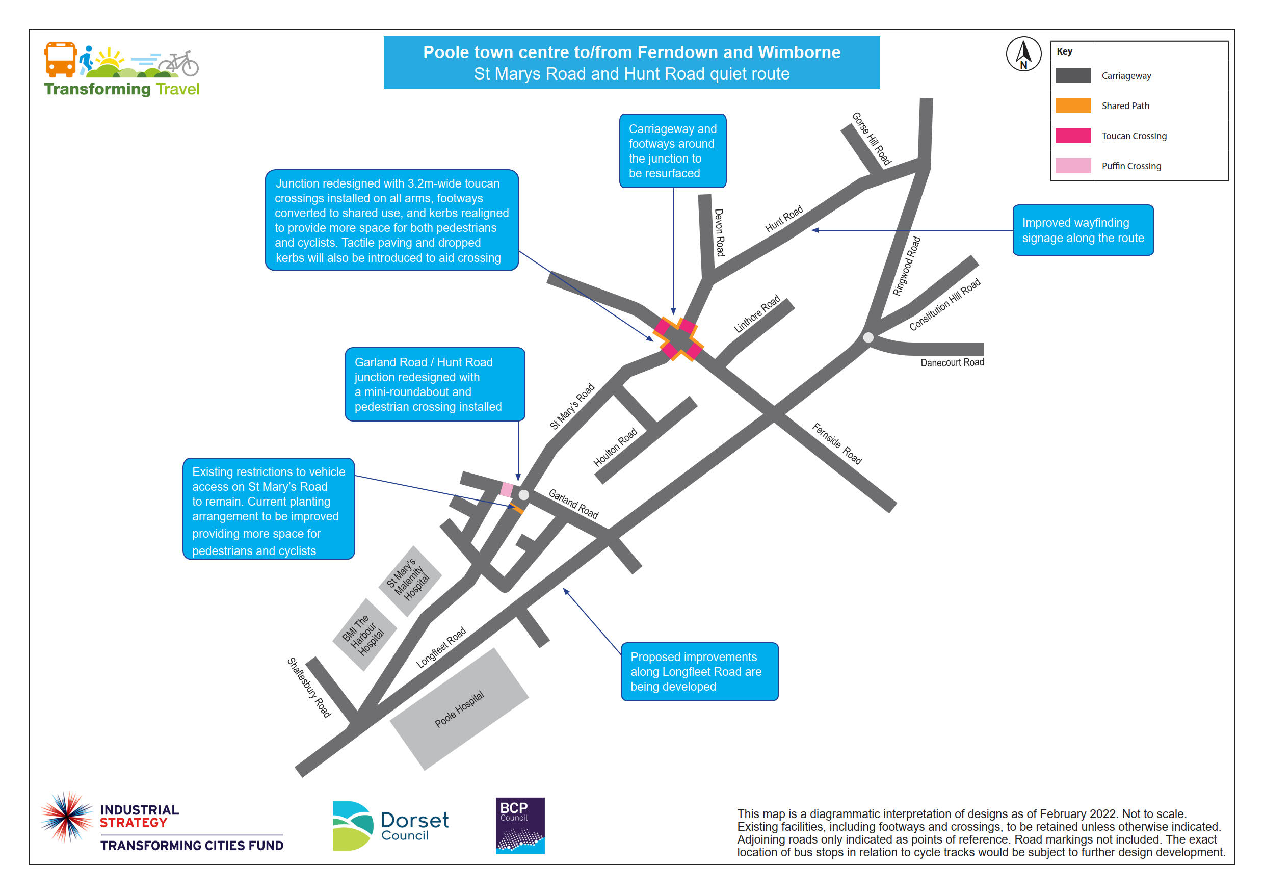 Works to begin on Fernside Road in Poole