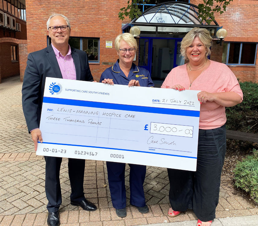 Dorset hospice receives Care South funding