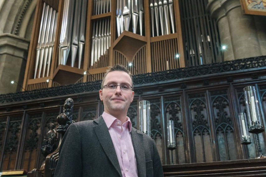 Richard Pinel to perform at Salisbury Cathedral Organ Festival