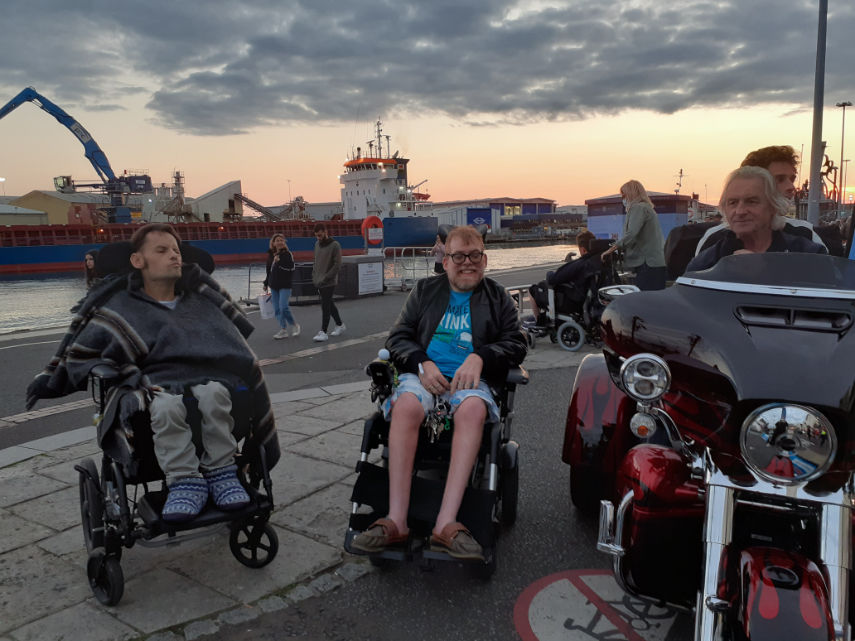 Guest judges for Bike of the Night at Poole