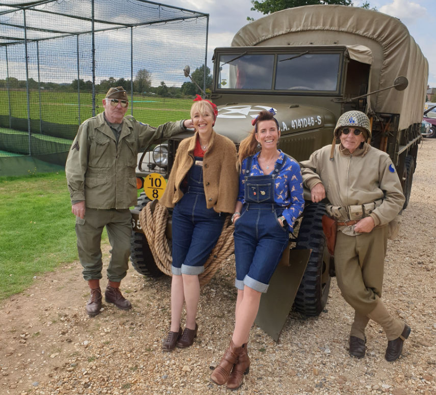 Vintage tribute at Wimborne Model Town