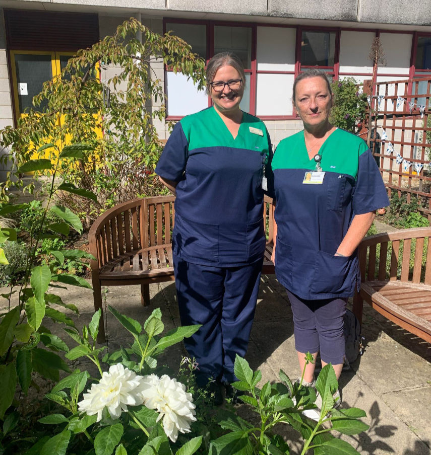 Hospital garden is a blooming winner