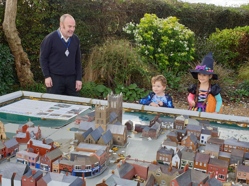 Halloween special at Wimborne Model Town