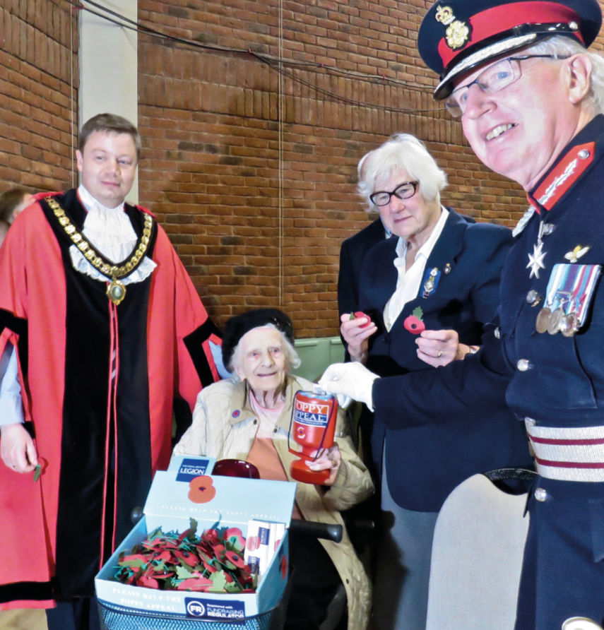 Dorset County’s Poppy Appeal launched with a bang