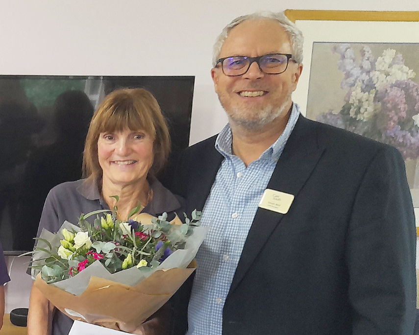 Dawn celebrates 25 years at Poole care home