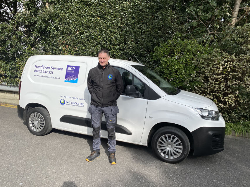 Handyvan repair service for BCP elderly residents