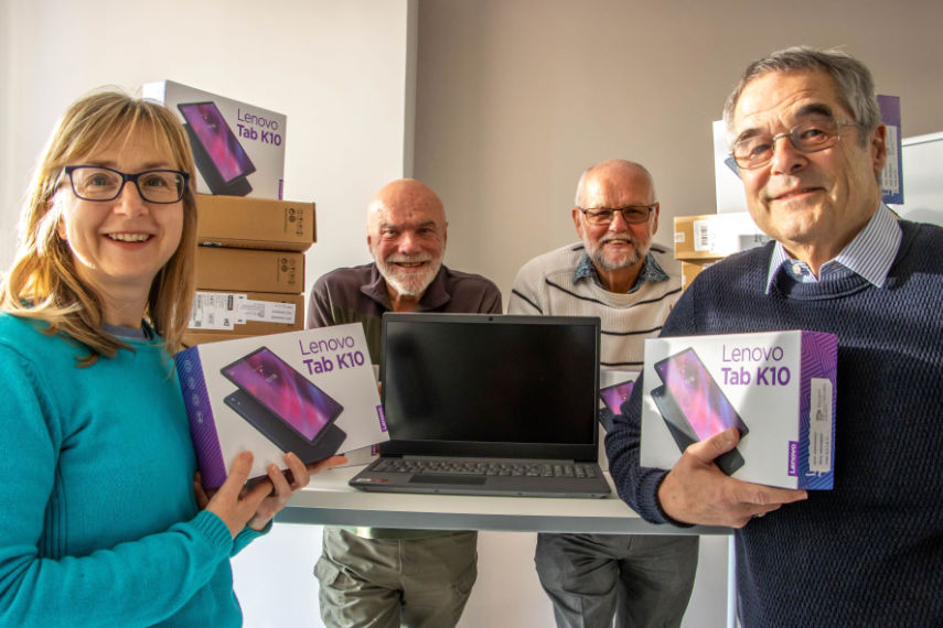 Recycled digital devices for people in Dorset
