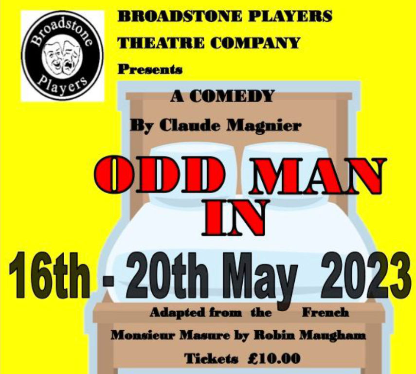 REVIEW: Odd Man In – Broadstone Players Theatre Company