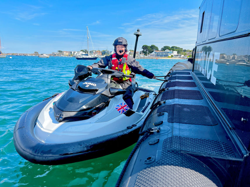 Dorset Police increase waterway patrols during summer